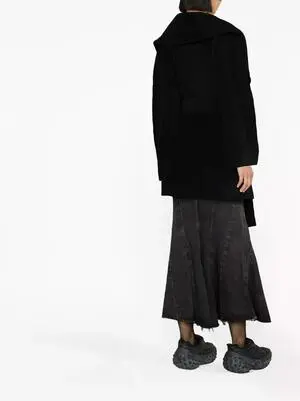 Balenciaga Belted Waist Oversize Coat