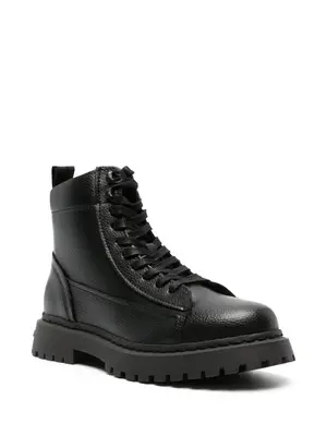 Tommy Hilfiger Lace-up Ankle Boots - Black