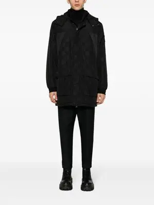 EA7 Logo-patch Hooded Jacket