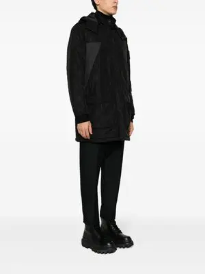 EA7 Logo-patch Hooded Jacket