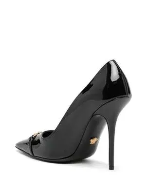 Versace 110mm Patent-finish Leather Pumps