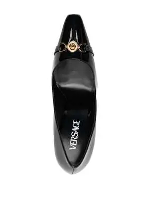 Versace 110mm Patent-finish Leather Pumps