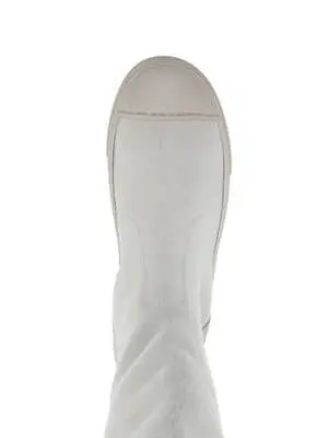 Fabiana Filippi Thigh-high Canvas Boots - Grey