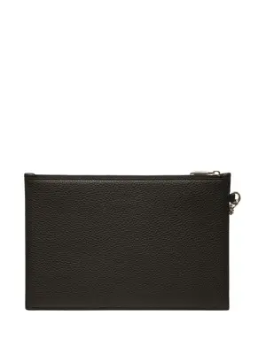 Bally Ribbon Zipped Leather Envelope Wallet
