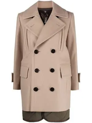 Sacai Layered Coats For Women