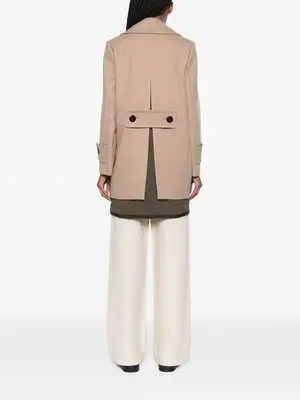 Sacai Melton Layered Wool Coat