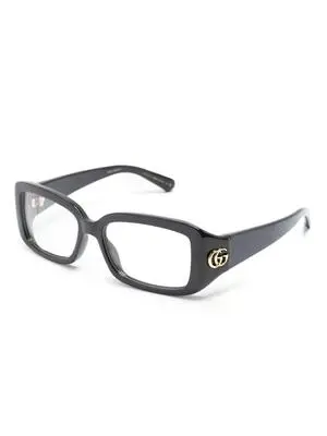 Gucci Gg Rectangle-frame Glasses