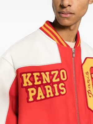 Kenzo Tiger Academy Logo-patch Bomber Jacket