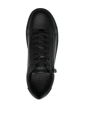 Calvin Klein Debossed Leather Sneakers