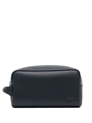 Lacoste Classic Logo-plaque Wash Bag - Blue