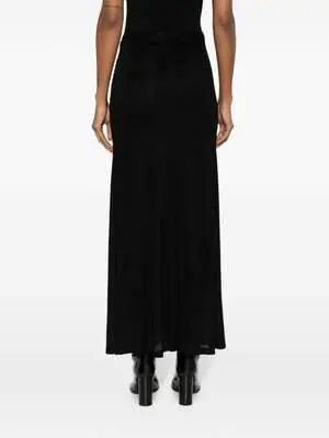 Rabanne High-waisted Studded Midi Skirt