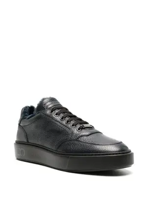 Casadei Cervo Leather Sneakers - Blue
