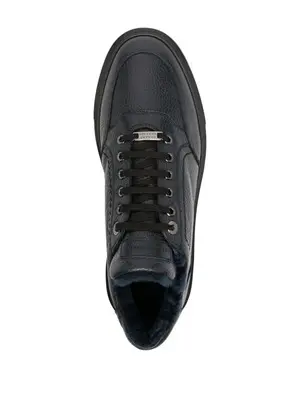 Casadei Cervo Leather Sneakers - Blue