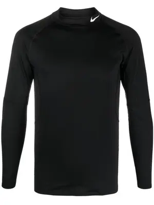 Nike Dri-fit Fitness Mock-neck T-shirt