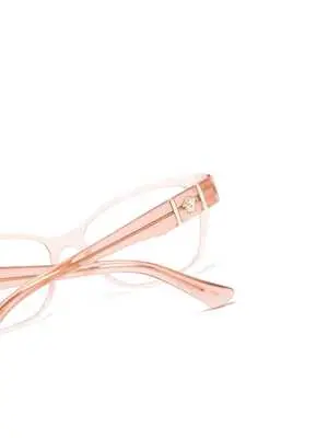 Versace Medusa Plaque Cat-eye Glasses - Pink