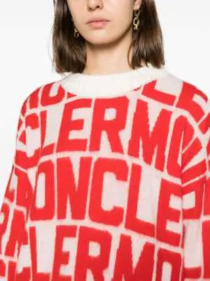 Moncler Logo-jacquard Wool Jumper