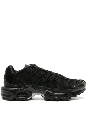 Nike Air Max Plus Embroidered-logo Sneakers - Black
