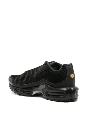Nike Air Max Plus Embroidered-logo Sneakers - Black