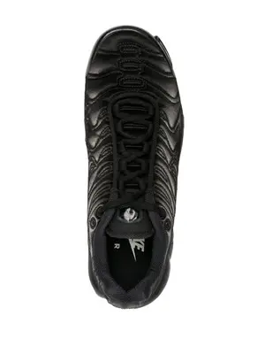Nike Air Max Plus Embroidered-logo Sneakers - Black