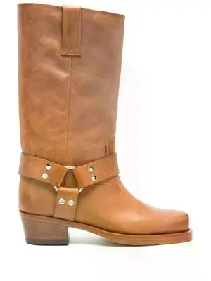 Paris Texas Roxy 50mm Leather Boots