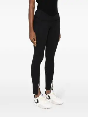 Palm Angels Curved-waistband Leggings