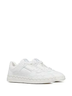 Valentino Garavani Calf Leather Sneakers - White