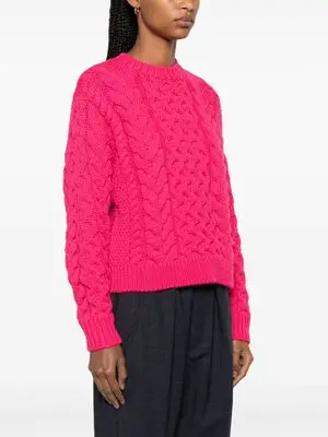 MARANT ETOILE Jake Cable-knit Jumper