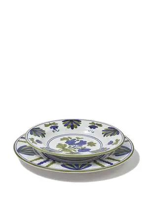 CABANA Blossom Ceramic Soup Plate