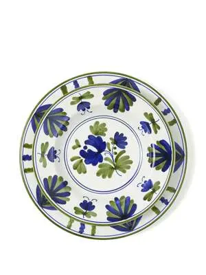 CABANA Blossom Ceramic Soup Plate