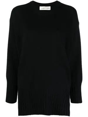 Lamberto Losani Crew-neck Virgin Wool-blend Jumper