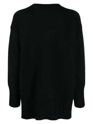 Lamberto Losani Crew-neck Virgin Wool-blend Jumper