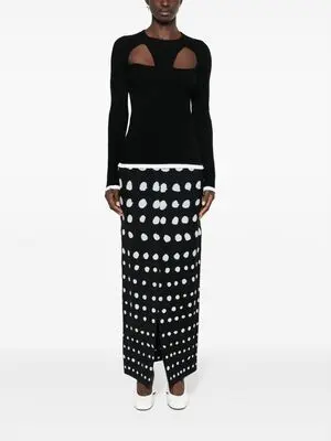MSGM Logo Intarsia Jumper