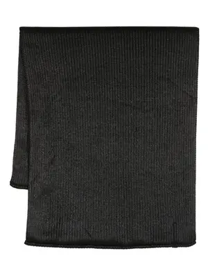 JULIUS Ribbed Circular-design Scarf