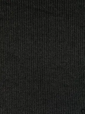 JULIUS Ribbed Circular-design Scarf