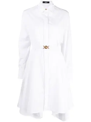 Versace Medusa '95 Mini Shirt Dress - White