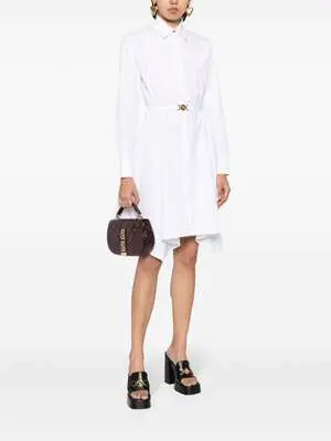 Versace Medusa '95 Mini Shirt Dress - White