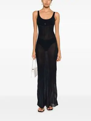Jacquemus La Robe Maille Oranger Dress - Blue