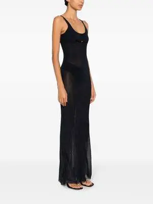 Jacquemus La Robe Maille Oranger Dress - Blue