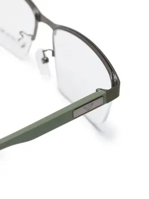 Emporio Armani Rectangle-frame Eyeglasses