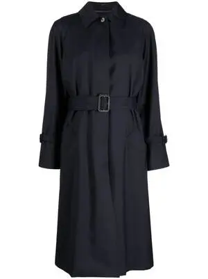 Paul Smith Belted Wool Trench Coat