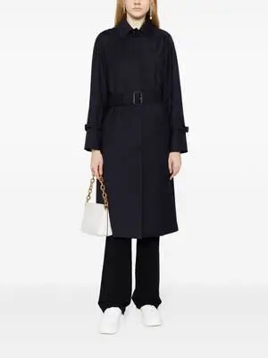 Paul Smith Belted Wool Trench Coat