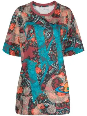 VIVIENNE WESTWOOD Paisley-print T-shirt