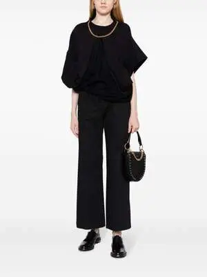 Junya Watanabe Fringe-detail Draped Top