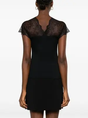 Maje Lace-trim Top