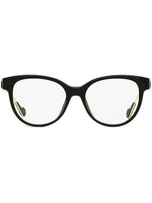Moncler Pantos Cat-eye Glasses - Black