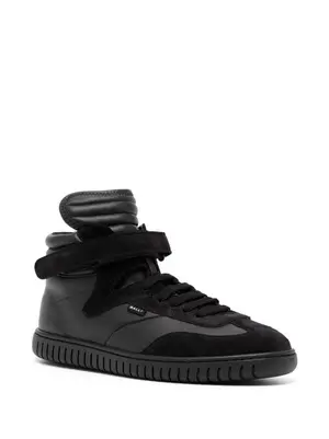 Bally Panelled High-top Sneakers