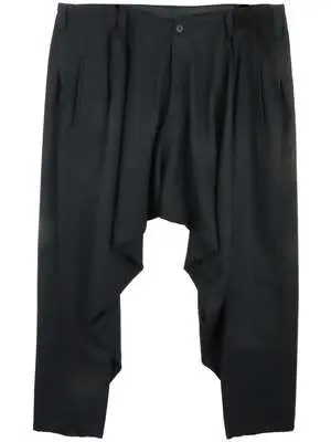 Yohji Yamamoto Box Pleat Pants For Men