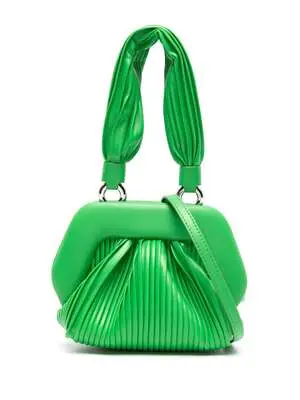THEMOIRE Tia Plissé-effect Shoulder Bag