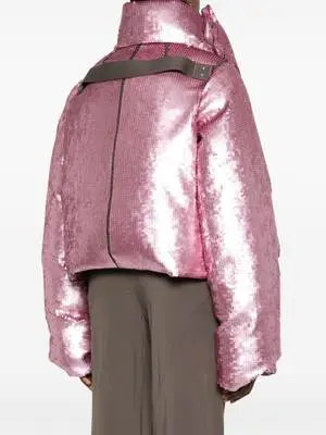 Rick Owens Sequin-embellished Puffer Jacket