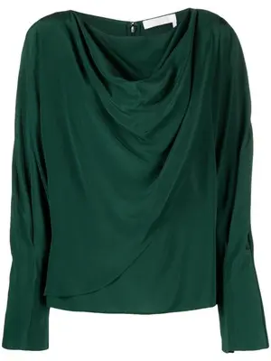 Chloe Boatneck Blouses